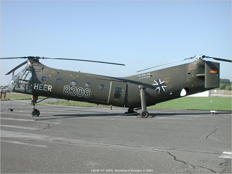 Aviation Images - H-21 Shawnee Walkaround